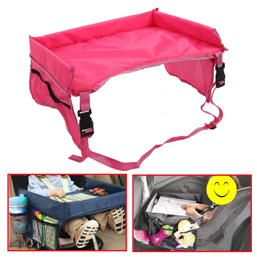 Baby Car Seat Organizer Tray Stroller Kids Toy Food Holder Desk ...