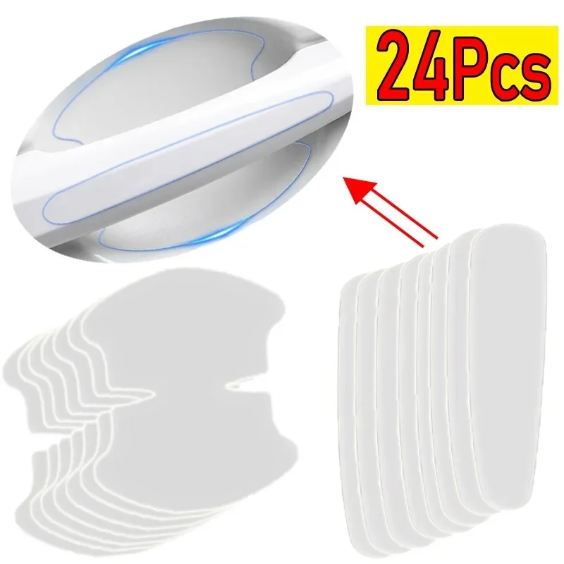 4-24pcs-Car-Door-Handle-Crash-Protection-Stickers-Cars-Anti-Scratch ...