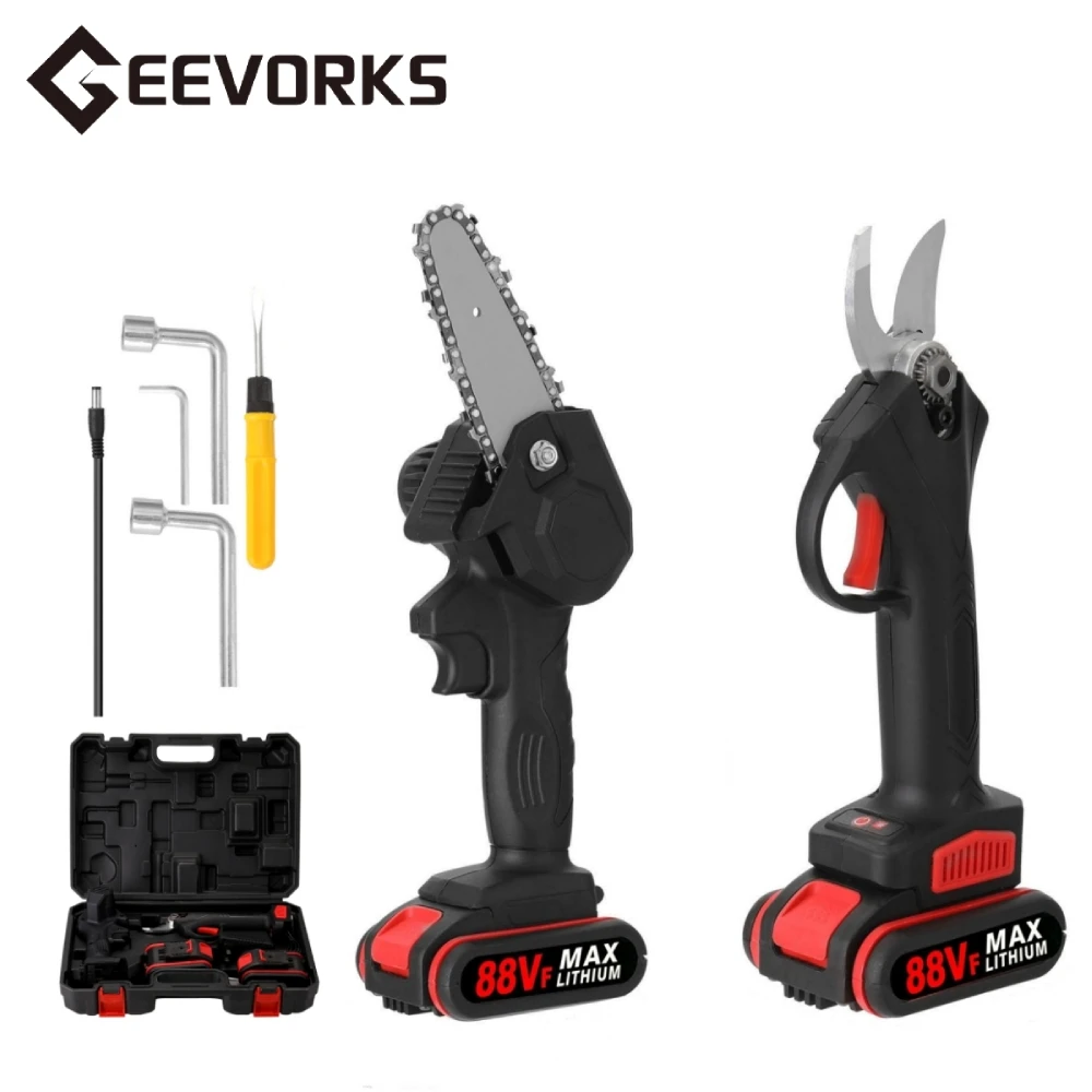 21V 30mm Electric Pruning Shear Cordless Brushless Branches Pruner ...