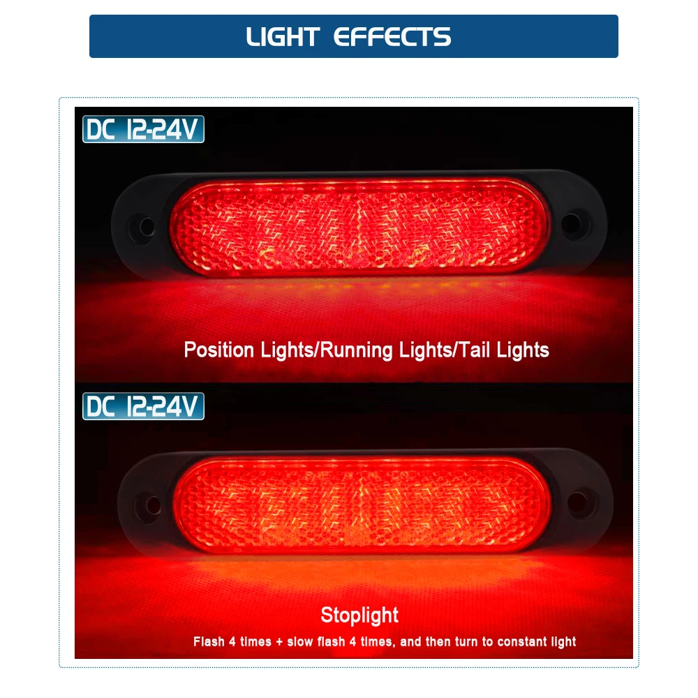 Best Heavy Duty Truck LED Strobe Taillights Manufacturer supplier factory in China