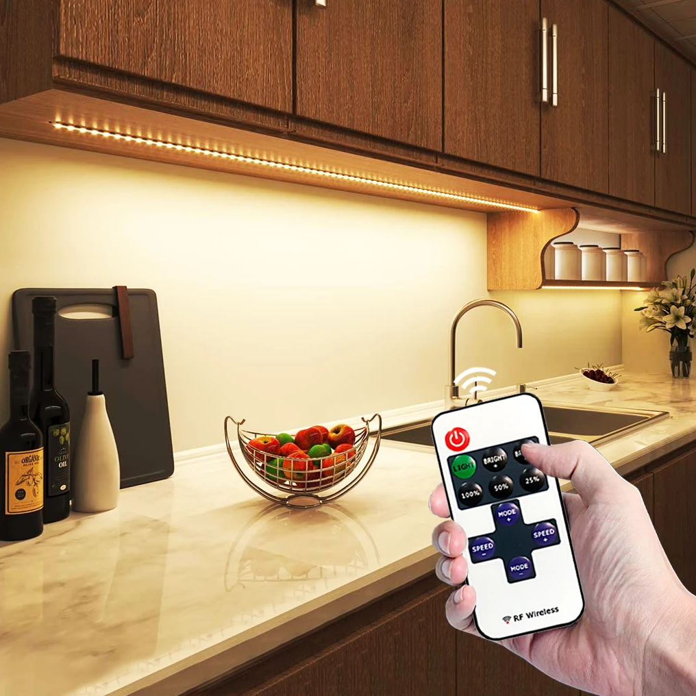 Led-Strip-Lights-with-Remote-Control-DC-5V-Led-Tape-for-Kitchen-Cabinet ...