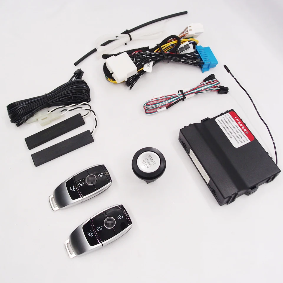 สำหรับ Mercedes W166 W204 W211 W212 V260เพิ่ม Push Start Remote Start ...