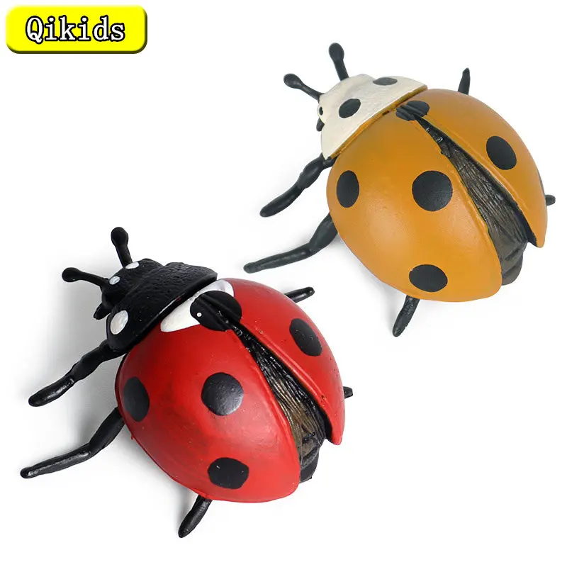 Simulation-Hot-Insects-Animal-PVC-Ladybug-Model-Action-Figures ...