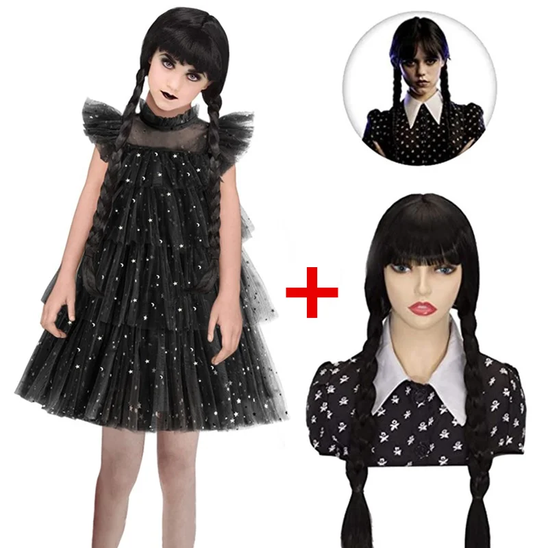 Wednesday-Costume-For-Girls-2023-New-Fancy-Princess-Dress-Up-For-Kids ...
