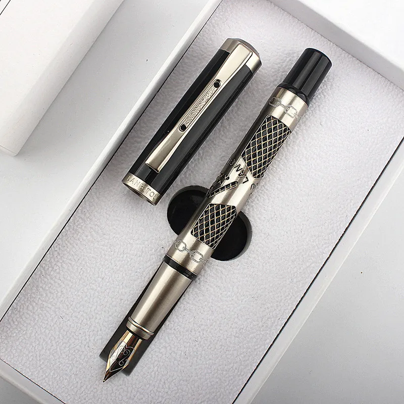 Luxury-Calligraphy-Pen-Forest-Metal-Fountain-Pen-Extra-Fine-Nib ...