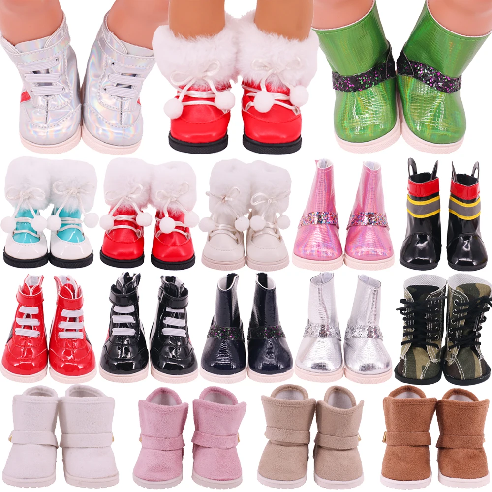 7cm-Boots-Doll-Shoes-Clothes-Accessories-For-43cm-Born-Baby-Doll-18 ...