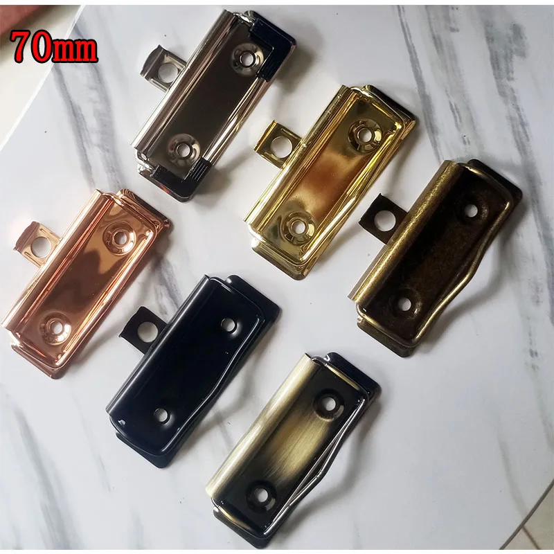 50PCS 70MM Clipboard Clips With Same Color Rivets Fixings - AliExpress 21