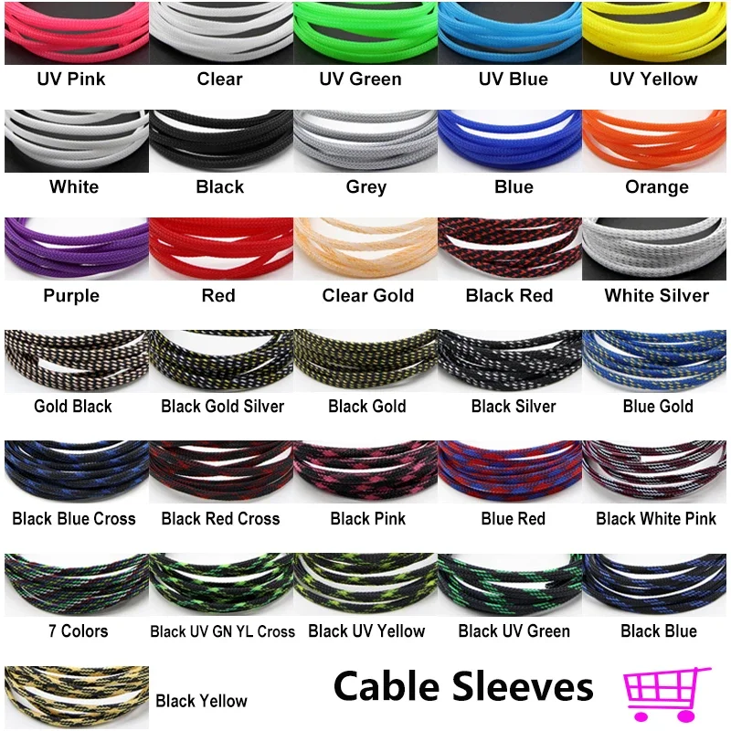 Funda-protectora-para-Cables-el-ctricos-Protector-de-Cable-trenzado-PET ...