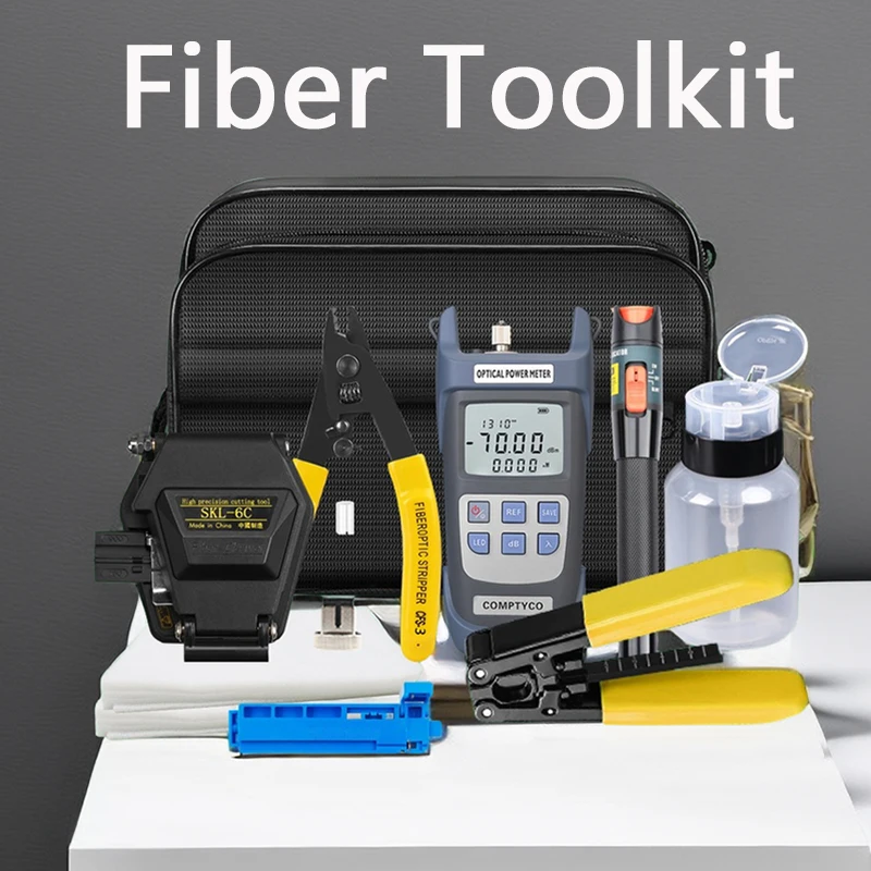 FTTH-Tool-Kit-70-10dBm-Optical-Power-Meter-10mw-Visual-Fault-Locator ...