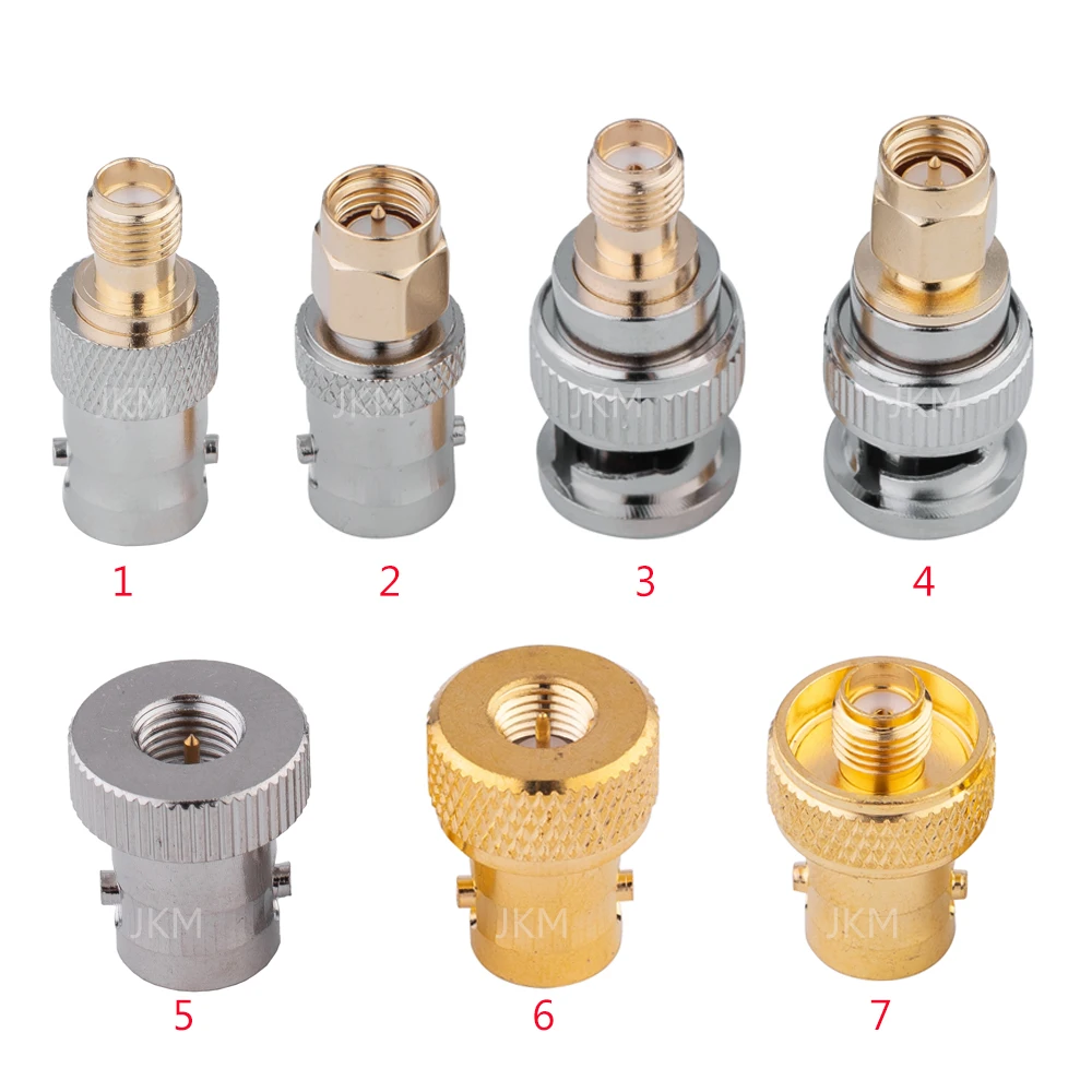 2PCS-SMA-Male-Female-to-BNC-Male-Female-adapter-For-Wireless-LAN ...