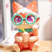 Cassy Cat Drinks Blind Box Toys Mystery Box Mistery Figure Action ...