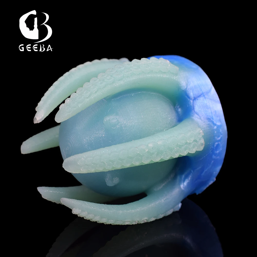 GEEBA ขนาดเล็ก Octopus Tentacle ช่องคลอดเครื่องนวดเต้านมเซ็กซี่ผู้ใหญ่ ...