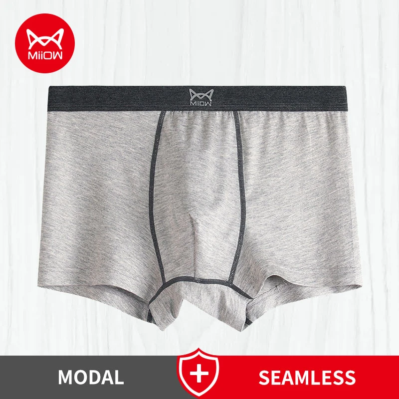 Miiow Men Underwear Boxer Shorts Seamless Model Sexy Male Panties Lingerie Underpants ...