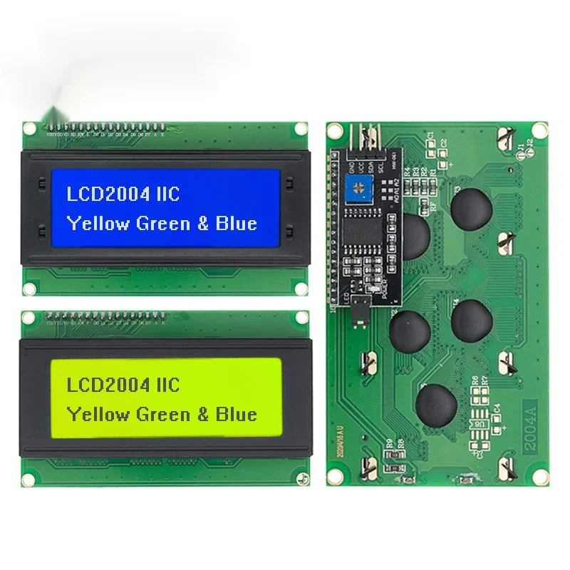 Módulo LCD de retroiluminação verde azul para Arduino UNO R3, Módulo ...