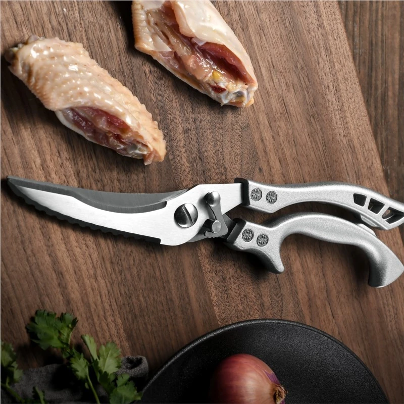 Kitchen Scissors Multifunctional Stainless Steel Food Scissors Chicken ...