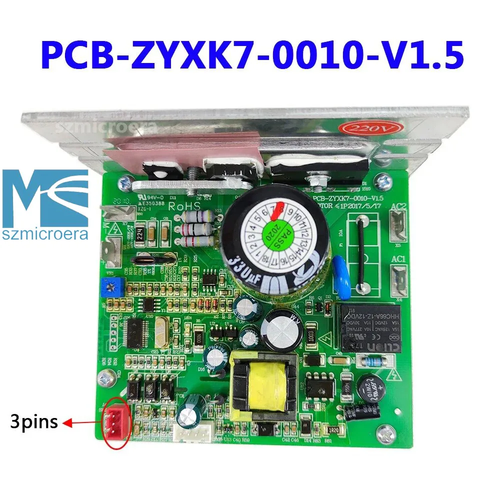 Power-Supply-Board-Motor-Driver-Board-Treadmill-Lower-Control-Board-PCB ...