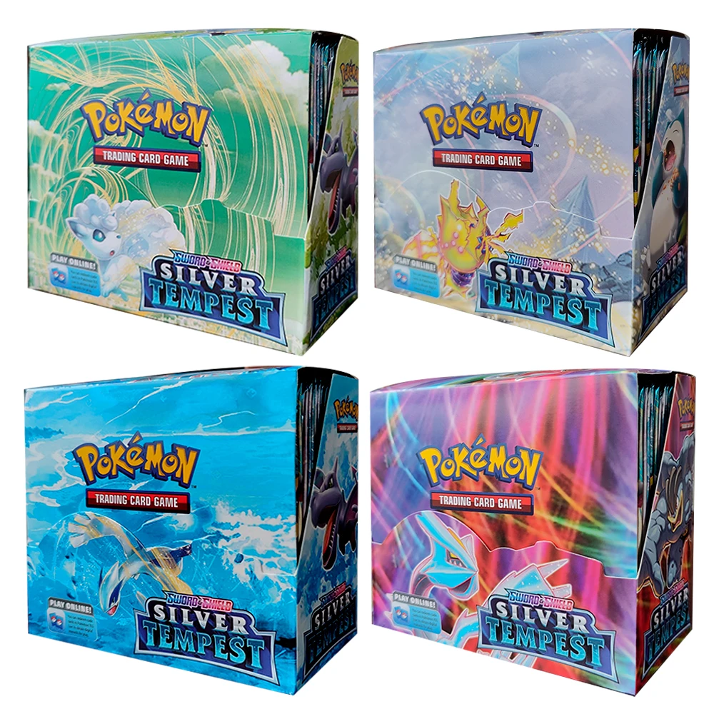 Pokémon TCG: Silver Tempest Booster Display, 36 paquetes, tarjetas de ...