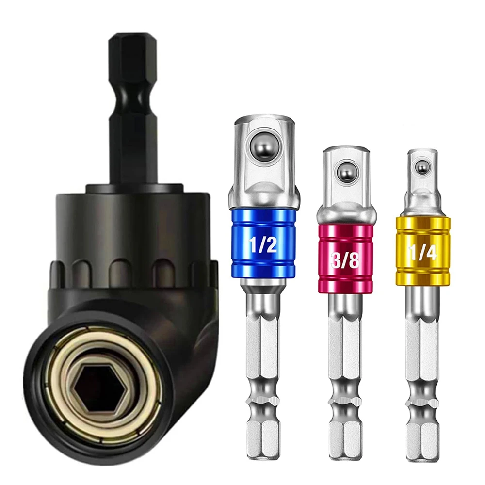 Impact-Grade-105-Degree-Angle-Screw-Driver-Socket-Holder-Adapter-for ...