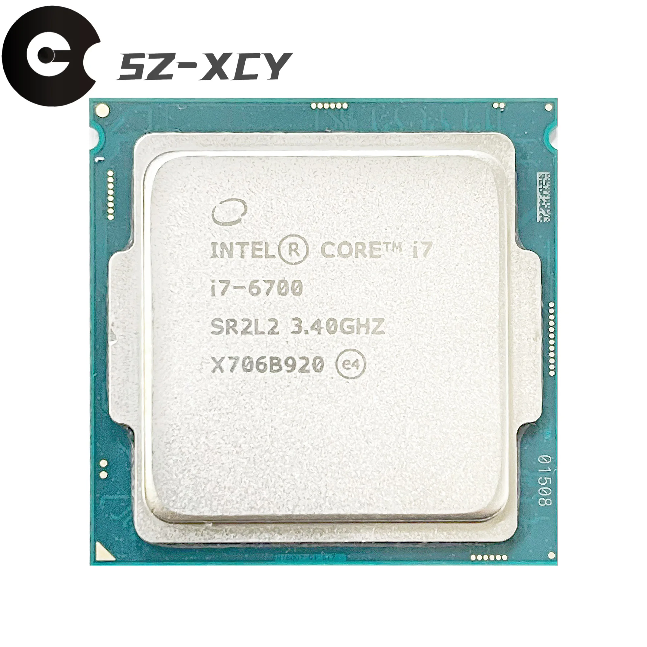 Intel Core i7 6700 i7-6700 3.4 GHz Quad-core Eight-threaded 65w CPU ...