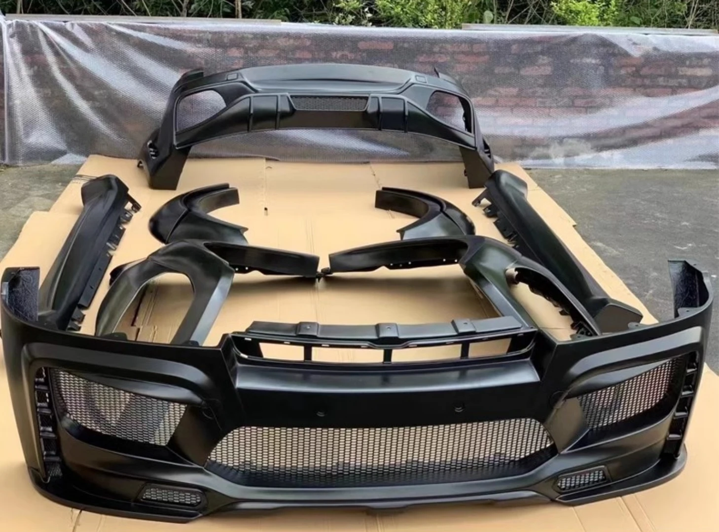 Body-Kit-Front-Rear-Bumper-assembly-for-BMW-X5-E70-modified-Fender-side ...