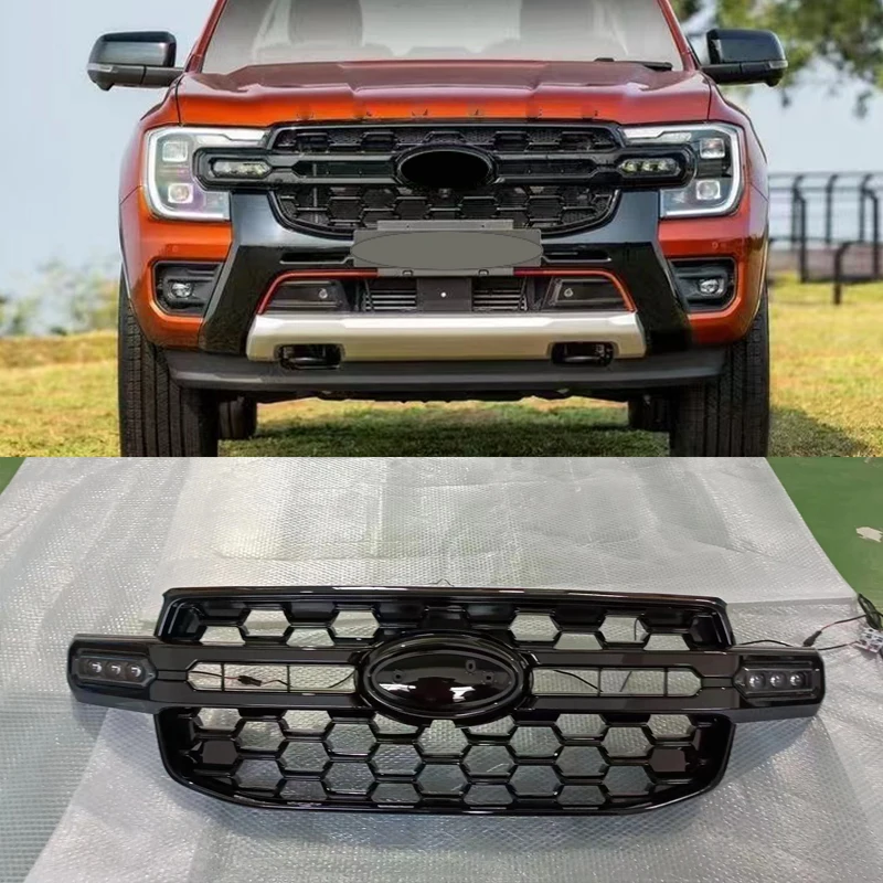 Front-Grills-Racing-Grille-For-Ford-Ranger-2022-2023-Accessories-T9-MK4 ...