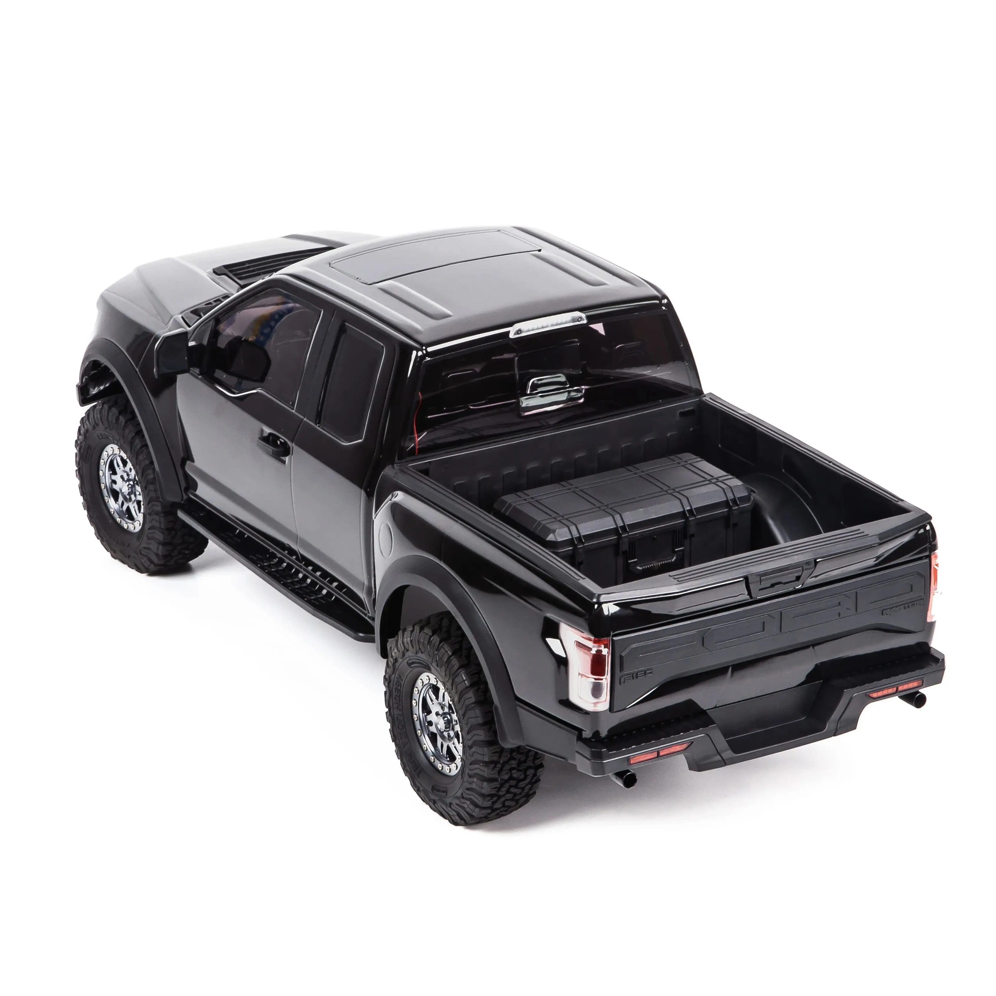 1-8-F150-Ford-Raptor-Black-Tractionhobby-Crawler-Radio-Control-Models ...