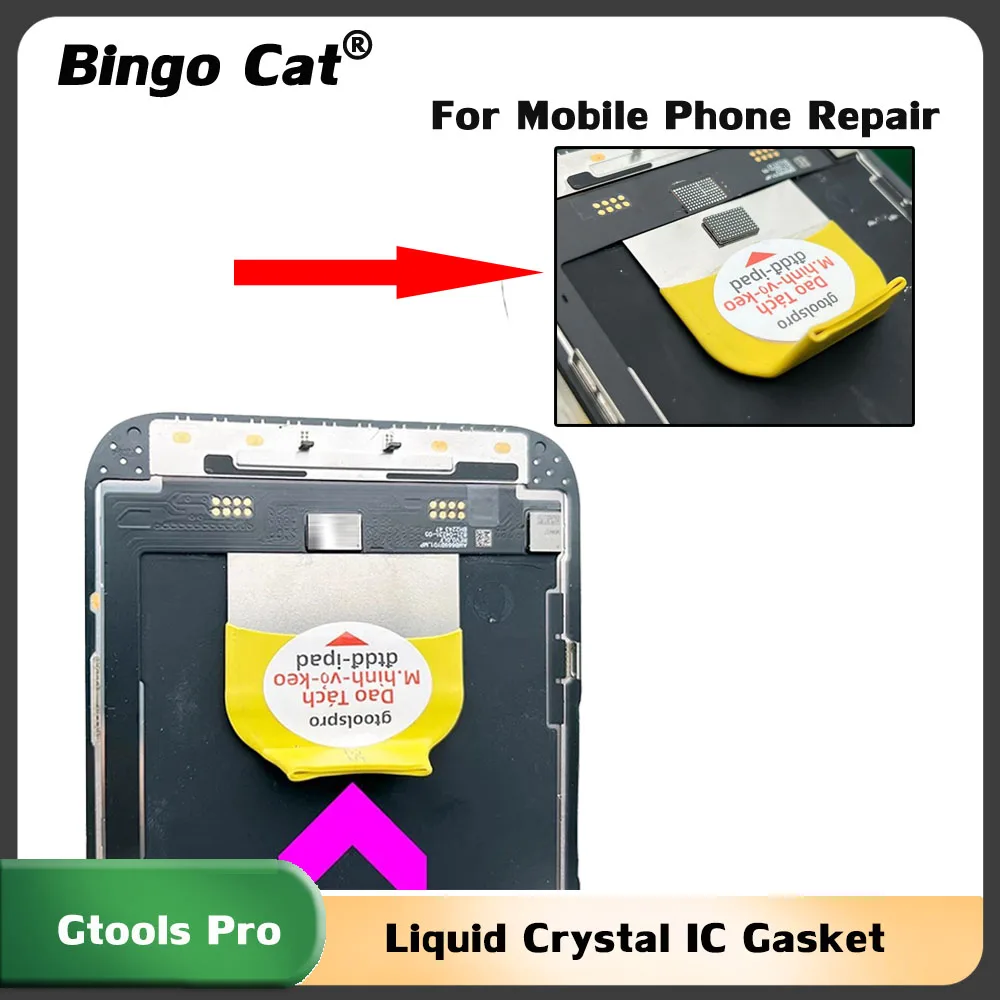 Gtoolspro-Liquid-Crystal-IC-Gasket-Insulation-Pad-L-Shaped-Screen-IC ...