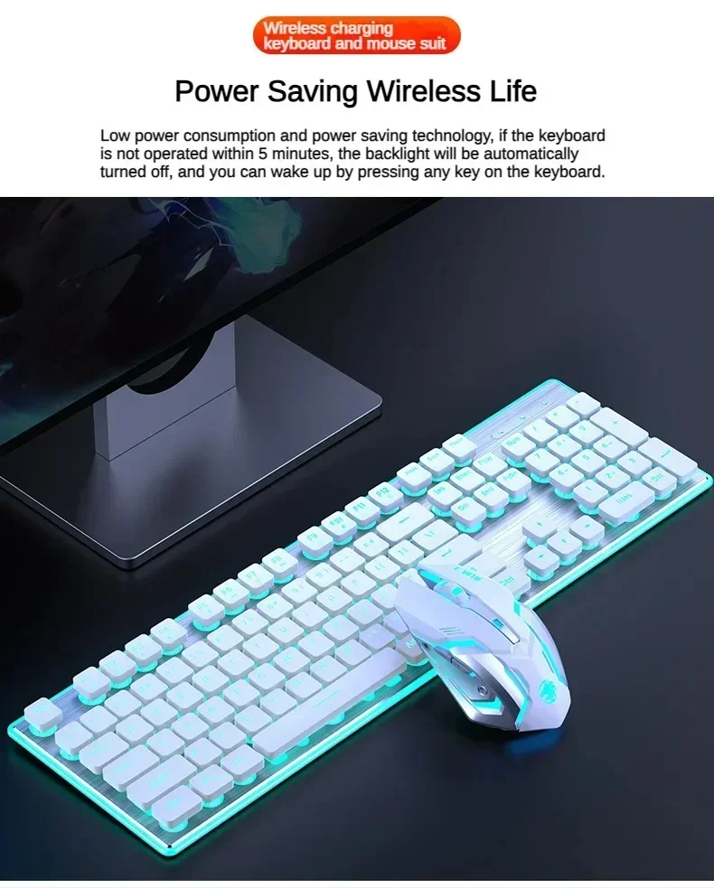 EWEADN X7S Wireless Dual Mode Ultra-thin Keyboard And Mouse | Unendingtech