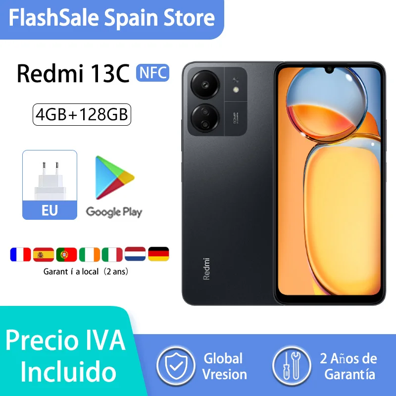 Xiaomi-Redmi-13C-NFC-MediaTek-Helio-G85-90Hz-50-MP-triple-camera-with ...
