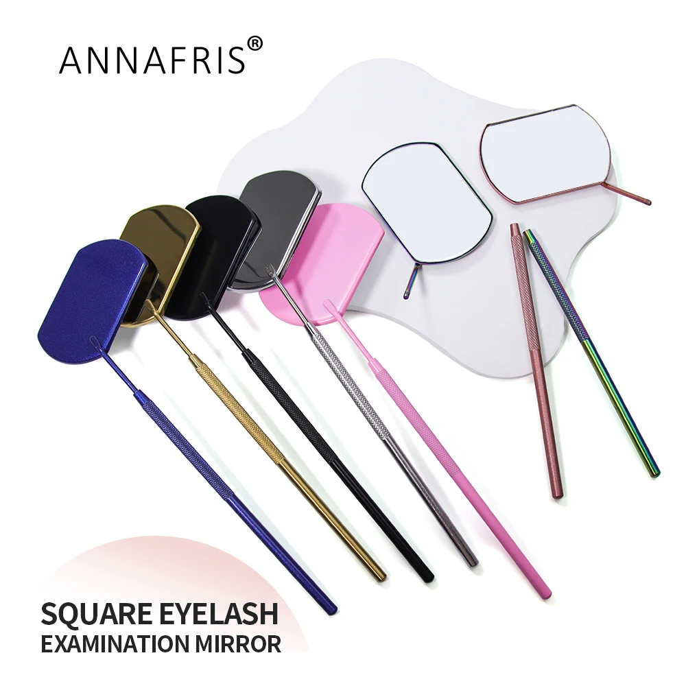 Multifunction Eyelash Mirror Magnifying Beauty Long Handle Mirror For ...