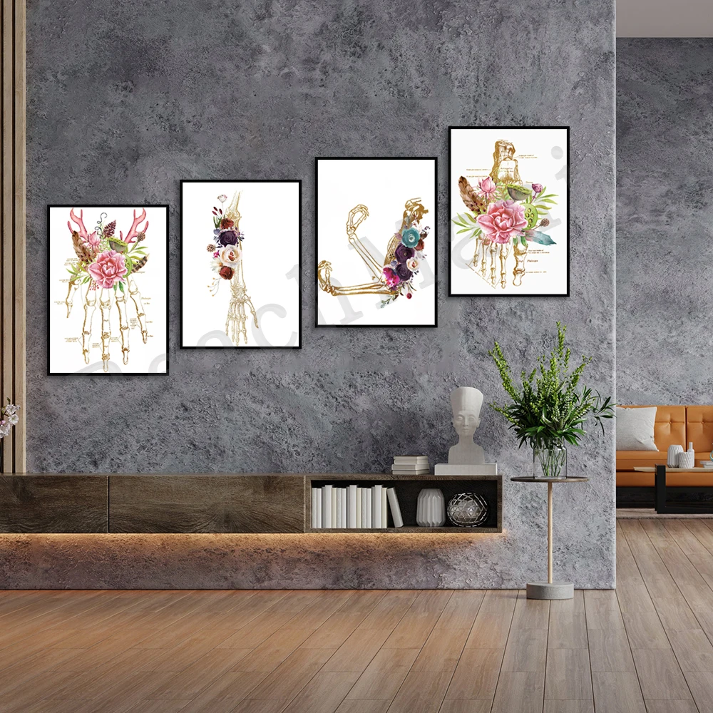 Carta Da Parati Di Anatomia Dello Scheletro