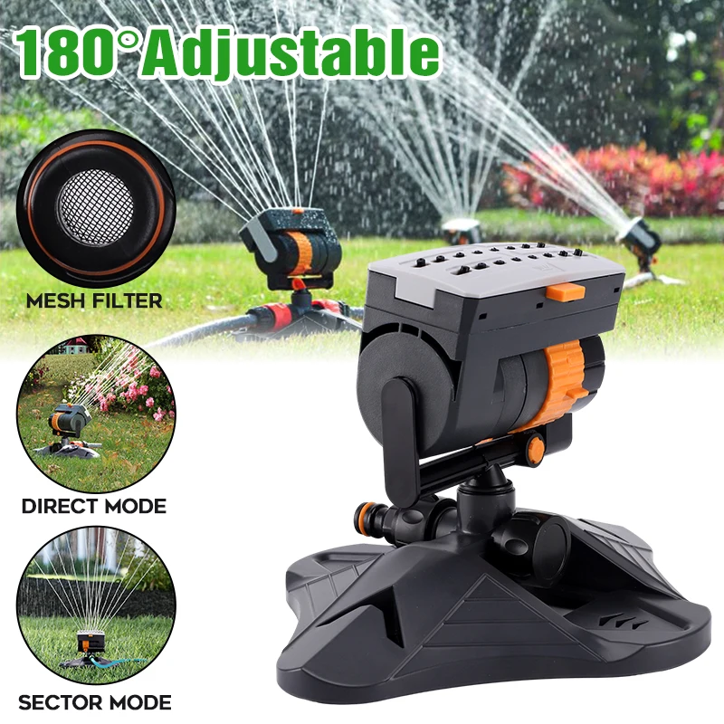 Garden-Automatic-Lawn-Sprinkler-180-Rotating-Adjustable-Large-Area ...