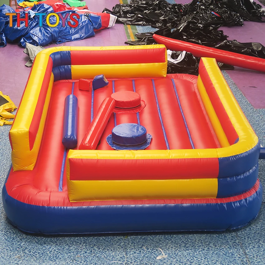kids-adults-Inflatable-Gladiator-Joust-zone-Sport-Arena-Interactive ...