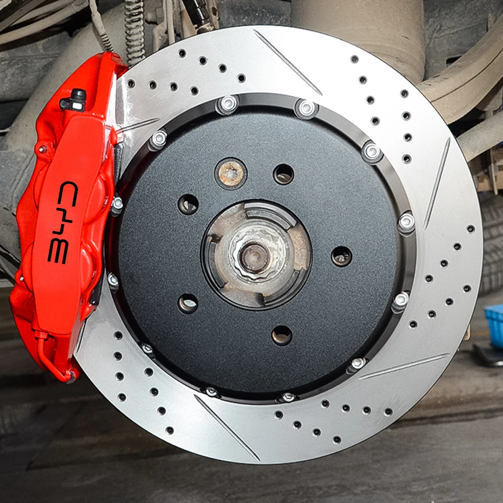 6Pcs Car Brake Caliper Badge Sticker Decal Car Tuning Accessories For ...