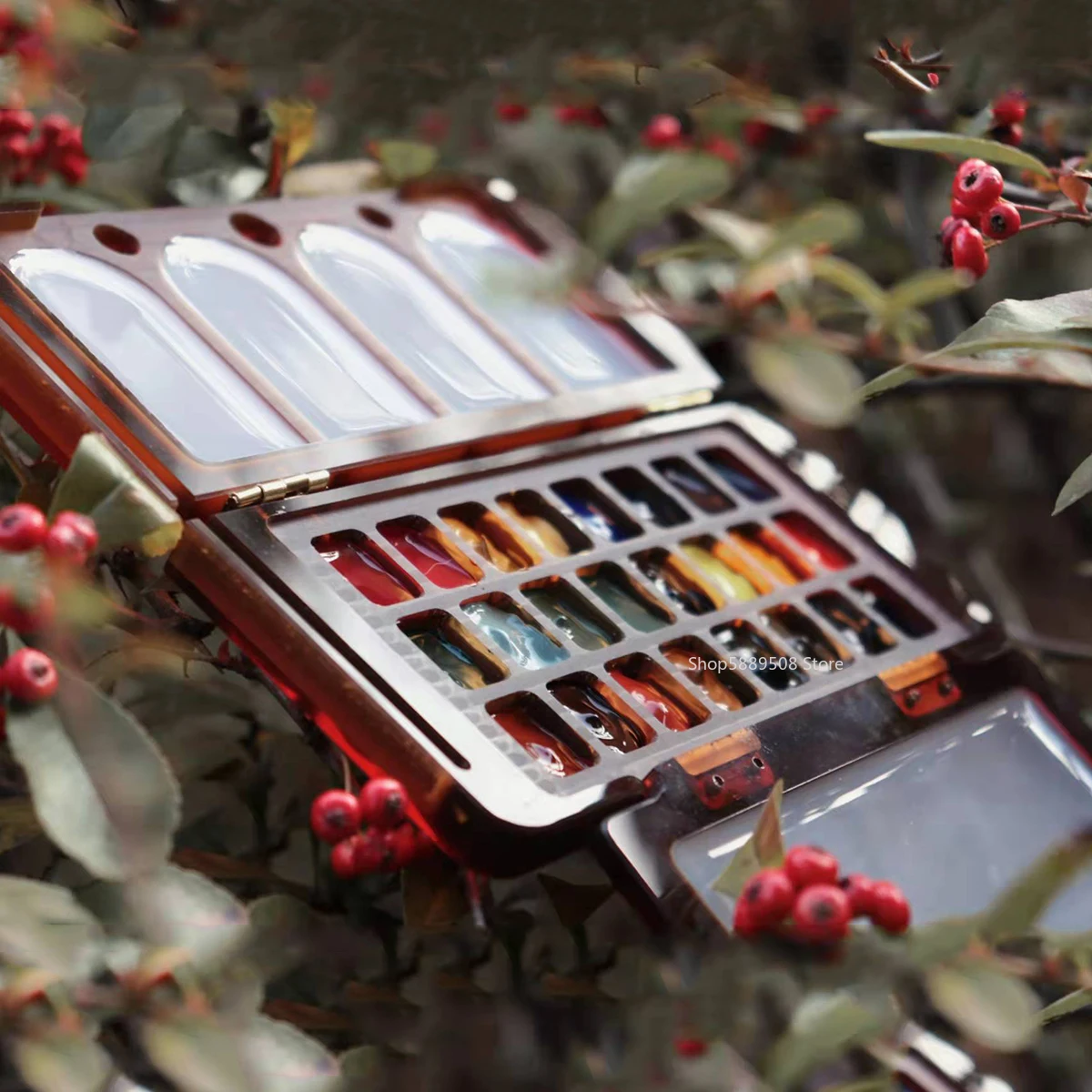 Portable Watercolor Palette | Watercolor Color Palette | Watercolor ...