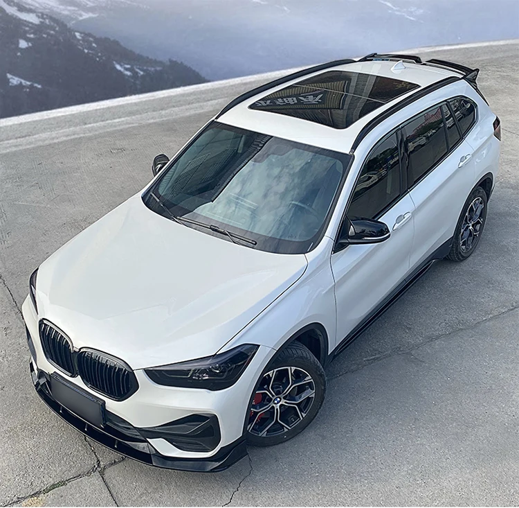 For BMW X1 Body Kit BMW F48 F49 Spoiler Front Lip Side Skirt Diffuser ...