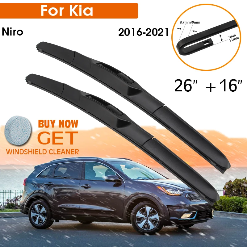 Auto-wischer-blatt-f-r-kia-niro-2014-2018-Windschutz-scheibe-Gummi ...
