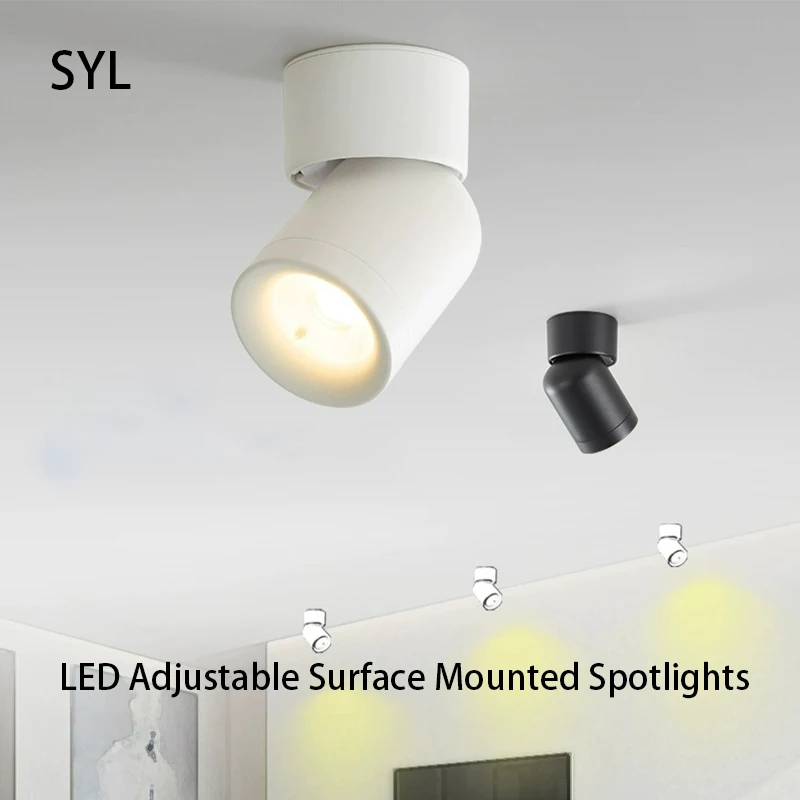Full-Spectrum-Surface-Mounted-Spotlight-With-Adjustable-Angle-Foldable ...