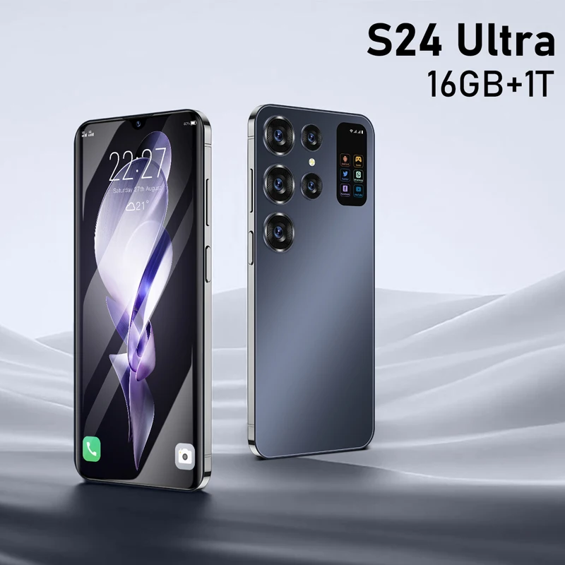 5G Mobile Phone Original S24 Ultra Smartphone 7.0 HD Screen 16G+1TB ...