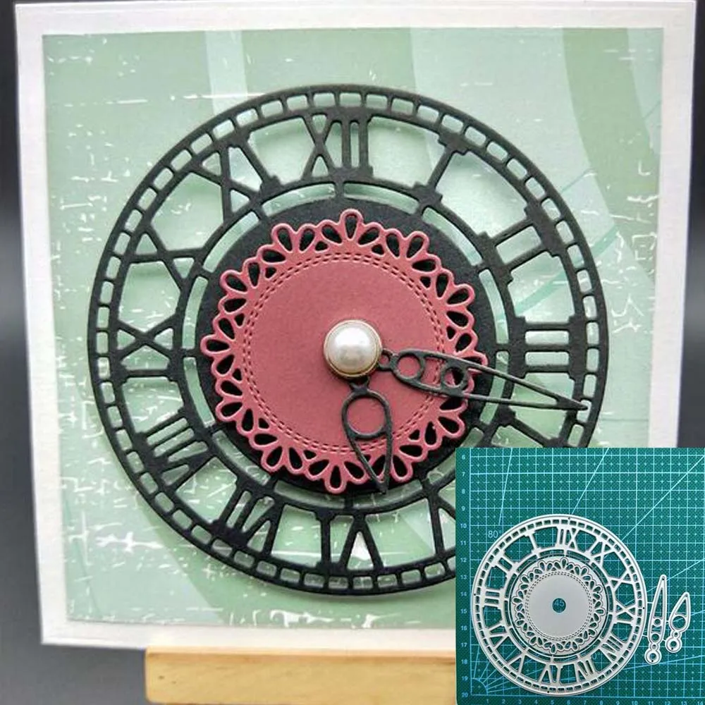 Clock Watch Frames Metal Cutting Dies Stencil for DIY Scrapbooking ...
