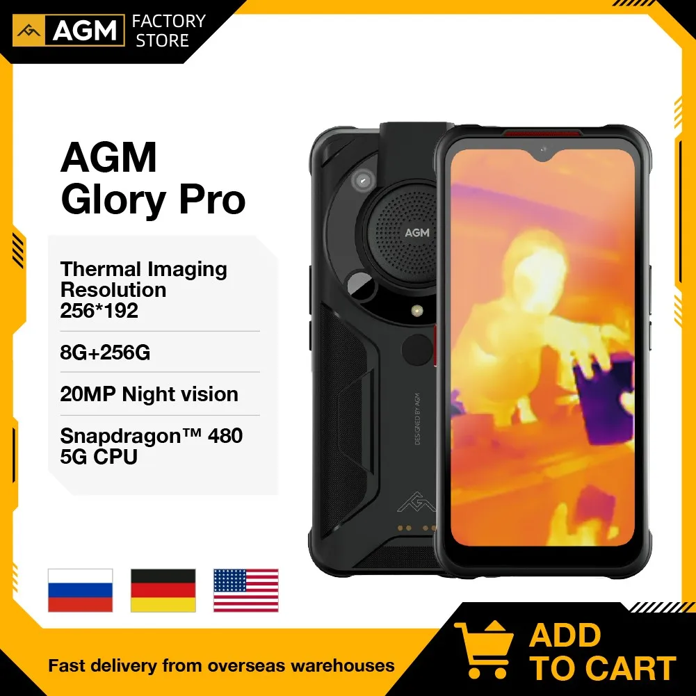 AGM-Glory-Pro-5G-tel-fono-m-vil-resistente-8GB-256GB-6200mAh-imagen-t ...