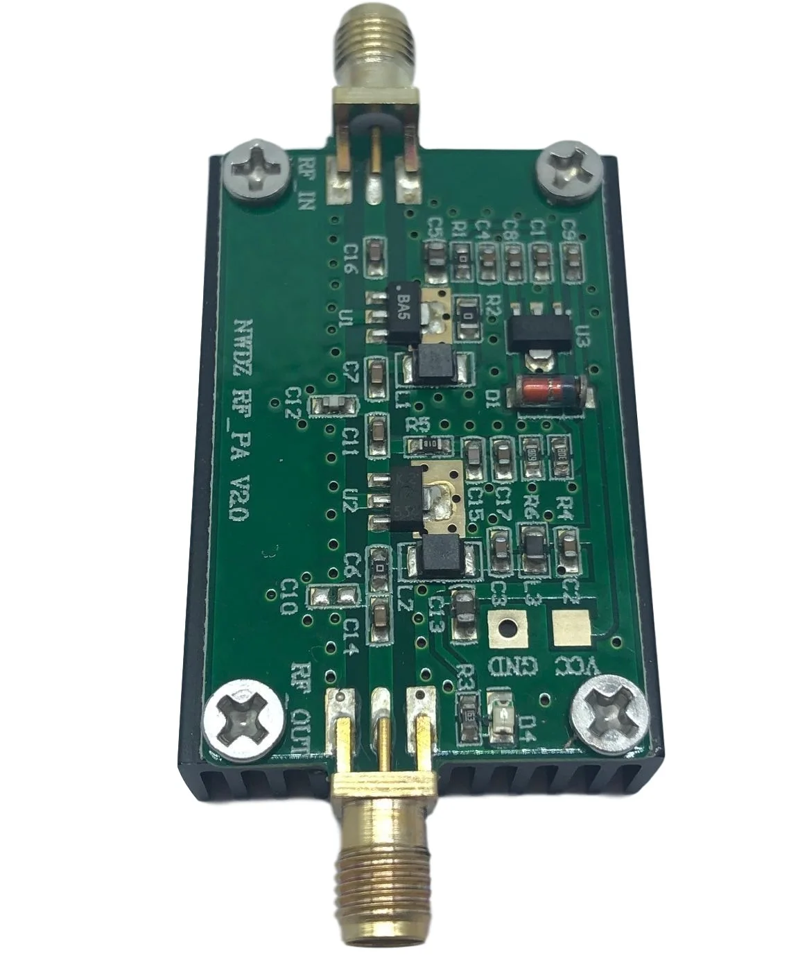 NEW-2MHZ-700MHZ-RF-Power-Amplifier-3W-20dB-Low-Noise-Broadband-RF-Power ...
