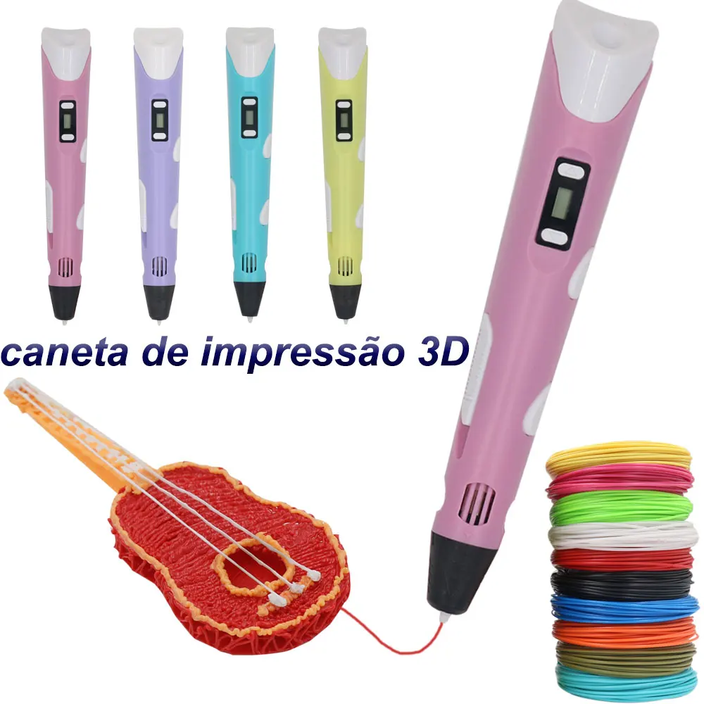 Caneta-de-impress-o-3D-para-crian-as-Caneta-3D-com-tela-LCD-Caneta-de ...