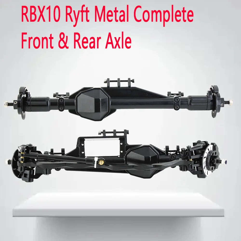 Metal-Complete-Rear-Front-Axle-For-Axial-RBX10-Ryft-1-10-RC-Cralwer-Car ...