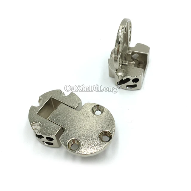 Round Recessed Hinges Cabinets