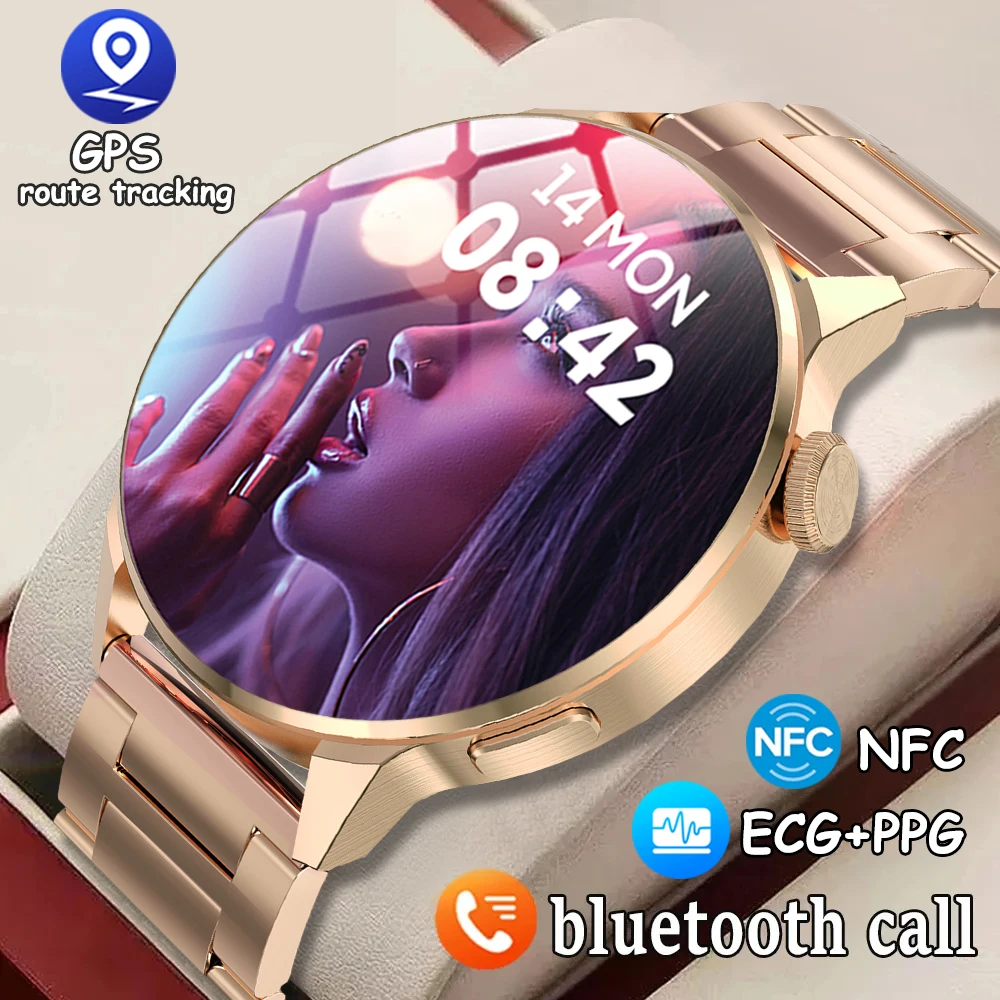 Jam-tangan-pintar-mode-baru-wanita-untuk-Samsung-1-36-inci-layar-sentuh ...