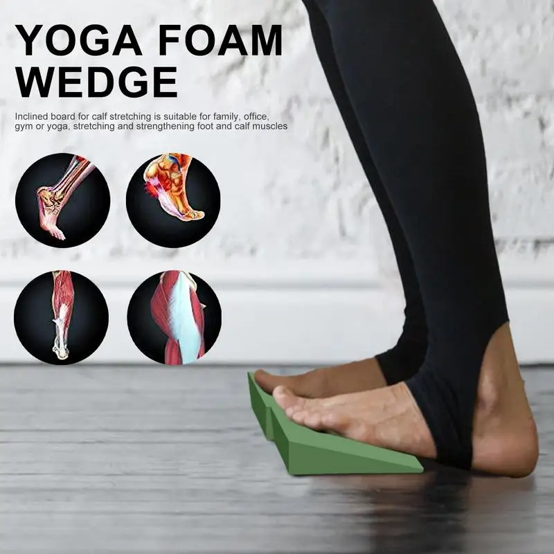 Slant-Board-for-Calf-Stretching-Portable-Non-slip-Heel-Elevated-Squat ...