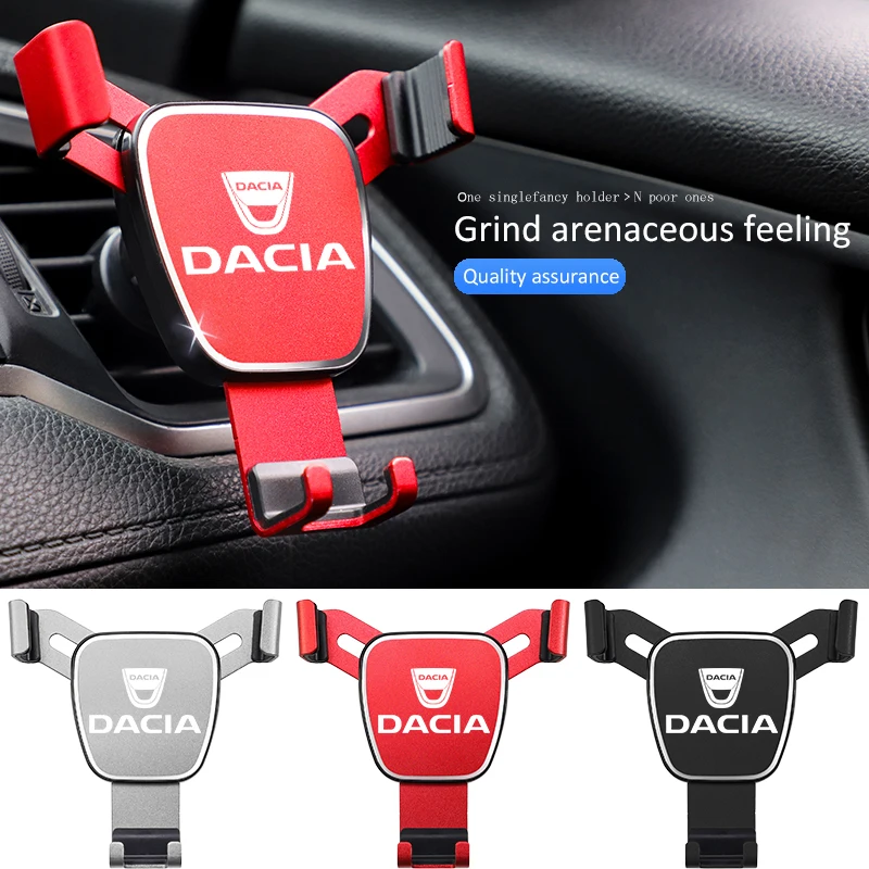 Universal Car Automatic Close Grip Phone Holder Clips For Dacia Logo ...