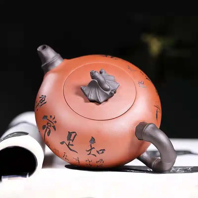 370cc-authentic-Yixing-teapot-famous-handmade-raw-ore-clear-water-mud ...