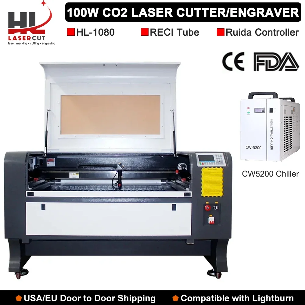Ship-From-EU-US-Reci-100W-HL-1060-CO2-Laser-Cutter-Engraver-Machine ...